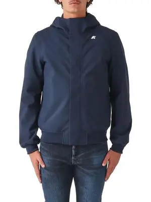 K-WAY Jacket With Hood - Navy