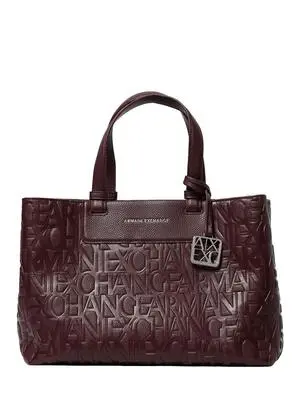 Armani Exchange Tote Bag - Burgundy