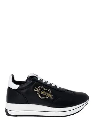 Moschino Low Top Sneakers - Black