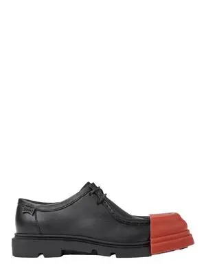 Camper Leather Oxford Shoe - Black