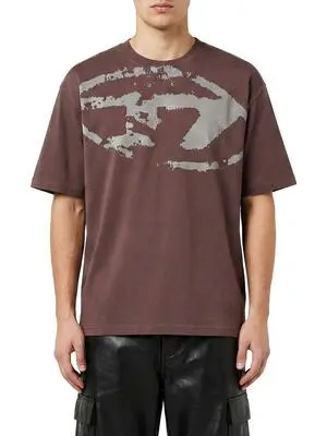 DIESEL T-shirt Men Rust