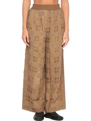 UMA WANG Wide Leg Trousers - Beige