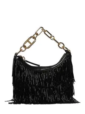 TWINSET Beaded Mini Bag - Black