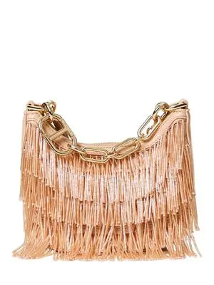TWINSET Beaded Mini Bag - Nude