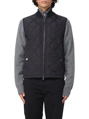 Burberry Quilted Zip-up Vest - Black