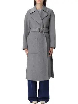 Liu Jo Belted Coat - Grey