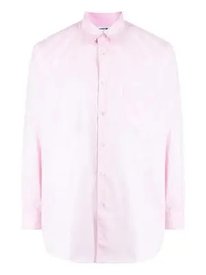 Comme Des Garçons Woven Shirt - Pink