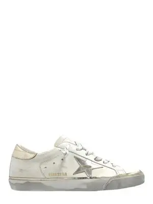 GOLDEN GOOSE Superstar Lace-up Sneakers - White