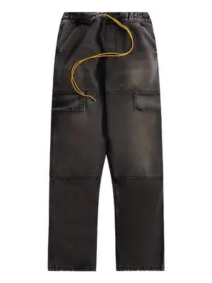 Rhude Plateau Cargo Denim - Black