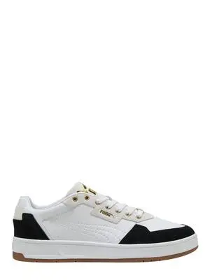 PUMA Court Classic Lux Sd Sneakers - White