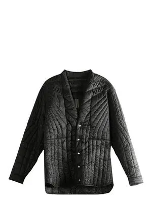 Rick Owens Long-sleeve Quilted Liner Jacket - Black