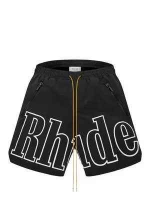 Rhude Logo Short - Black