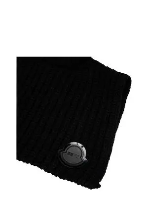 Moncler X Ee72 Edward Enninful Wool Balaclava - Black