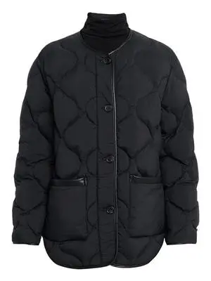 Rag & Bone Tatiana Quilted Shacket - Black