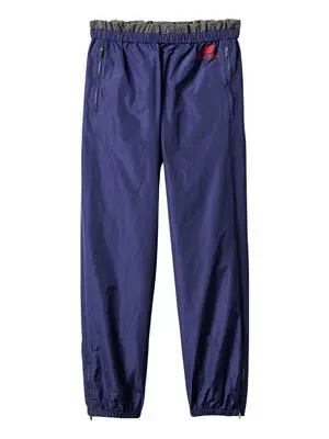 Miu Miu Technical Poplin Joggers Royal Blue