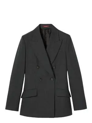 Gucci Double-breasted Wool Jacket - Grey