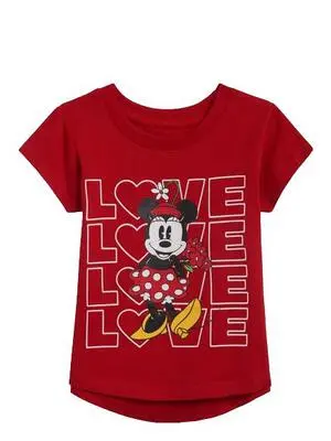 Disney Valentine's Day T-shirt - Valentines Day/ Red