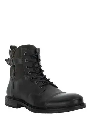 Dune London Call Moto Boot - Grey