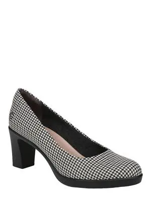 LIFESTRIDE Elevate Platform Pumps Black/bone