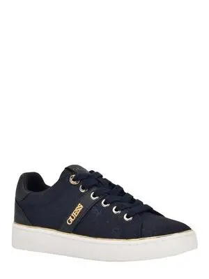 Guess Lace-up Sneaker - Dark Blue