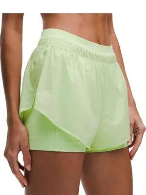 Lululemon High-rise 2-in-1 Short - Lemongrass