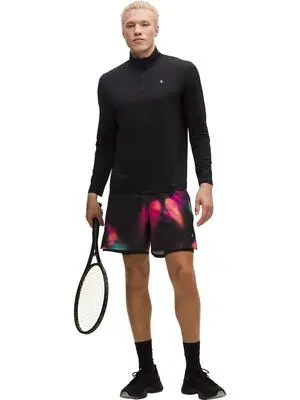Lululemon Ventilated Tennis Short Night Burst Black Multi