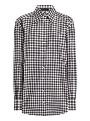 Dolce & Gabbana Cotton Check Shirt - Multicolor