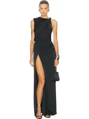 MAY MASHIAH Ciara Maxi Dress - Black