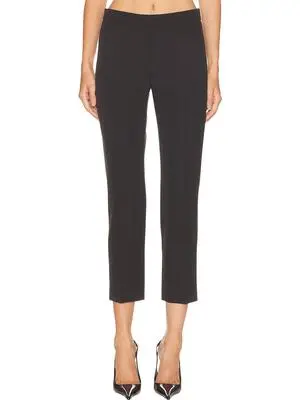 Alexander McQueen Cigarette Pant - Dark Brown