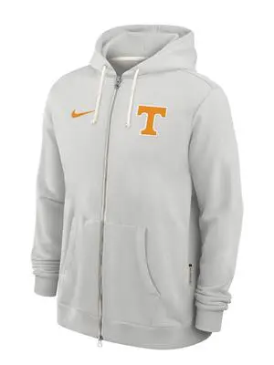 Nike Tennessee Sideline Dri-fit College Full-zip Hoodie - Grey