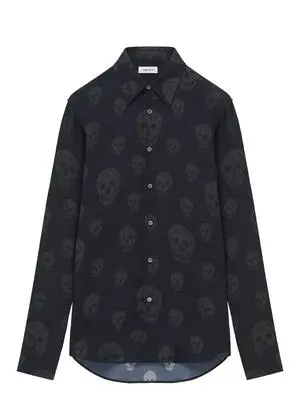 Alexander McQueen Skull Shirt - Black
