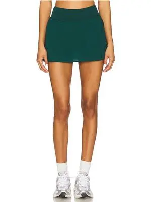 WELLBEING + BEINGWELL Movewell Skyler Pleated Skirt - Dark Green