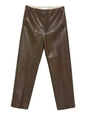 Nanushka Crease-seam Trousers - Brown