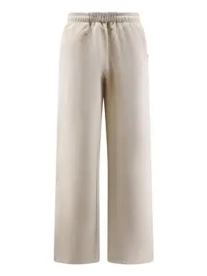 ENTIRE STUDIOS Cotton Jogging Trousers - White