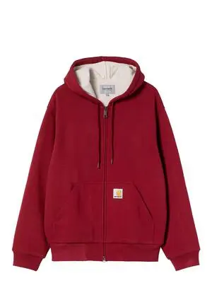 Carhartt Work In Progress Active Sweat Cotton-blend Jacket - Red