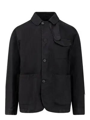 MASSIMO OSTI STUDIO Econyl® Regenerated Nylon Work Jacket - Black