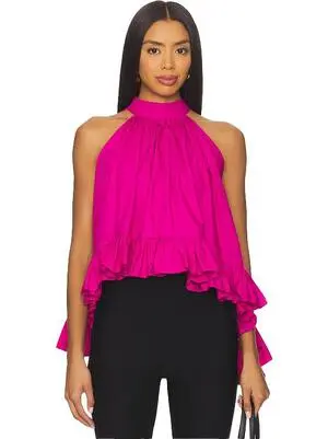 Azeeza Plath Top - Magenta