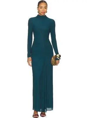Ronny Kobo Scorpio Dress - Deep Teal