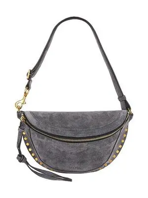Isabel Marant Skano Belt Bag - Asphalt