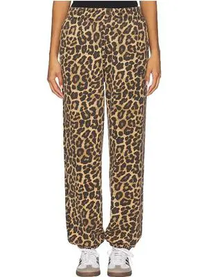 ANINE BING Karter Jogger - Leopard