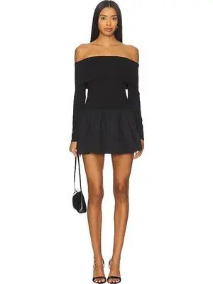 ALL THE WAYS Madley Mini Dress - Black