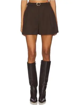 KARINA GRIMALDI Marie Short - Chocolate Brown