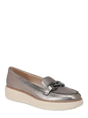 LIFESTRIDE Chelsea Bit Platform Loafer - Pewter Grey