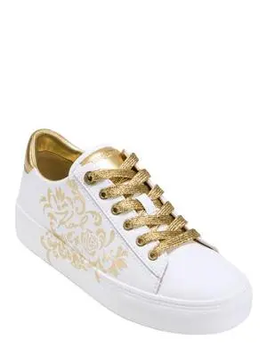 Karl Lagerfeld Paris Cate Rococo Sneakers Bright White/gold