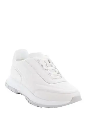 Givenchy Quilted Leather Trainer Sneakers - White