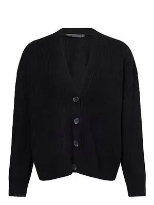 Jenni Kayne Cocoon V-neck Cashmere Cardigan - Cardigan Black