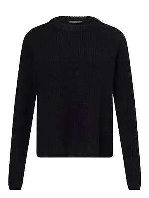 Jenni Kayne Cashmere Raglan-sleeved Jumper - Black