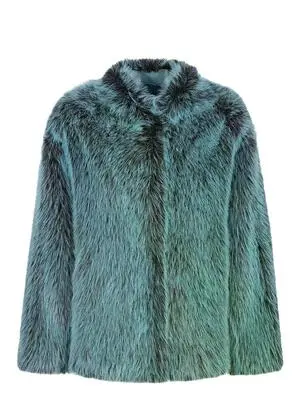 Patrizia Pepe Faux-fur Coat - Green