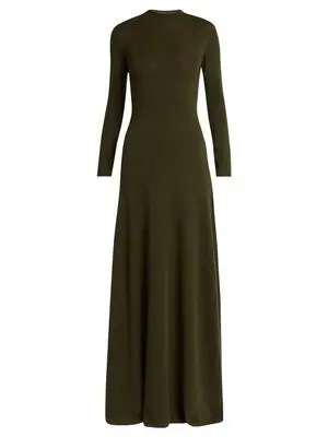 TOM FORD Knit Long-Sleeve Maxi Dress