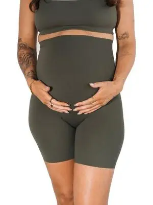 VITALITY Cloud Ii Maternity Rider Short Olive